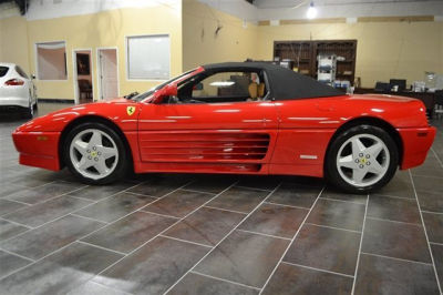 Buy 1994 Ferrari 348 Spider29,627,Convertible,Red,Tan,097085 ...