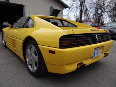 Buy 1990 Ferrari 34823,913,Coupe,Yellow,Black,87322,ZFFFG36A8L0087322 ...