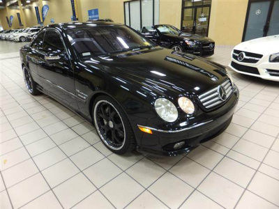 Buy 2005 Mercedes-Benz CL55 AMG44,380,Coupe,Obsidian Black,Black ...