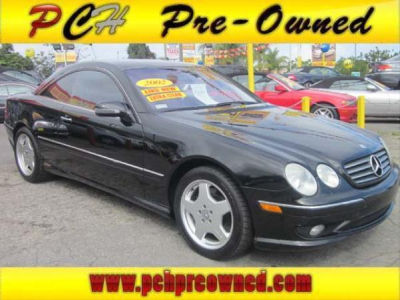 Buy 2002 Mercedes-Benz CL55 AMG96,135,Coupe,Black,Black,026413 ...