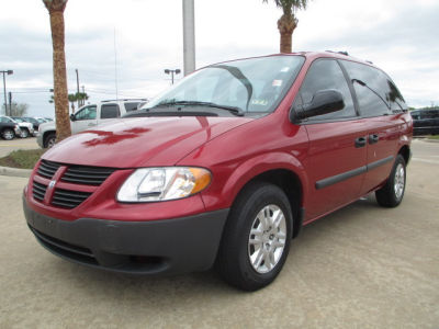Buy 2007 Dodge Caravan SE21,096,Minivan,Red Crystal Pearl,Medium Slate ...