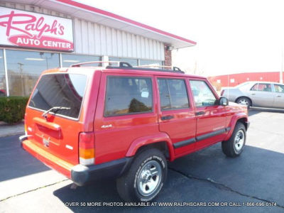 Buy 2000 Jeep Cherokee Sport84,586,SUV,Red,Gray,487F,1J4FF48S4YL266812 ...