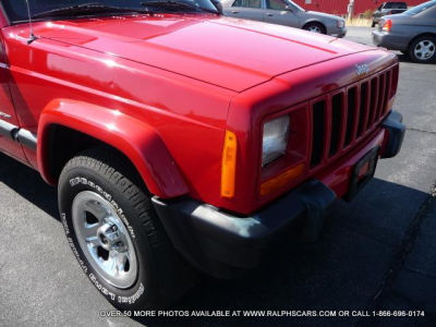 Buy 2000 Jeep Cherokee Sport84,586,SUV,Red,Gray,487F,1J4FF48S4YL266812 ...