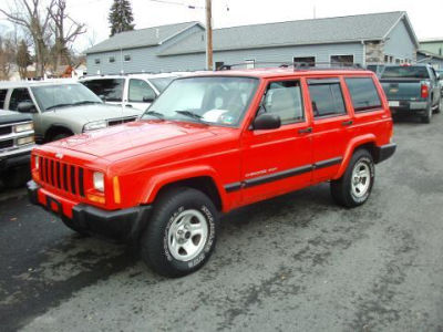 Buy 2000 Jeep Cherokee Sport124,135,SUV,Red,Tan,8937,1J4FF48S8YL153686 ...
