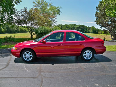 Buy 1996 Ford Contour GL181,015,Sedan,Red,Gray,P4736,1FALP6538TK194290 ...