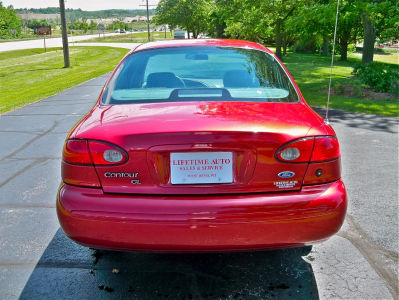 Buy 1996 Ford Contour GL181,015,Sedan,Red,Gray,P4736,1FALP6538TK194290 ...