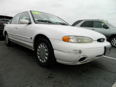 Buy 1996 Ford Contour GL73,006,Sedan,Vibrant White Clearc...,Dark Blue ...