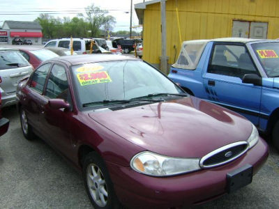 Buy 1999 Ford Contour SE177,113,Sedan,Red Metallic,Greystone,198325 ...