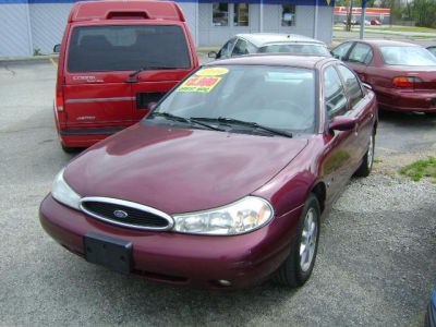 Buy 1999 Ford Contour SE177,113,Sedan,Red Metallic,Greystone,198325 ...