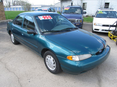 Buy 1997 Ford Contour150,000,Sedan,Green,grey,5418,1FALP6531WK145418 ...