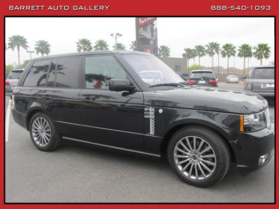 Buy 2012 Land Rover Range Rover Supercharged692,SUV,Sumatra Black ...