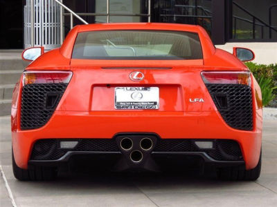 Buy 2012 Lexus LFA BaseCoupe,Sunset Orange,Cream,74176 ...