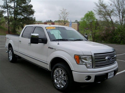 Buy 2012 Ford F150 Platinum12,188,Crew Cab Pickup,White Platinum,Pecan ...