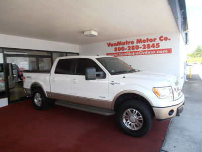 Buy 2012 Ford F150 King Ranch9,383,Crew Cab Pickup,White Platinum / Pal ...