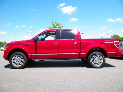 Buy 2011 Ford F150 Platinum42,800,Crew Cab Pickup,Red Candy Metallic ...