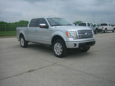 Buy 2011 Ford F150 Platinum16,077,Crew Cab Pickup,Silver,Gray,933 ...