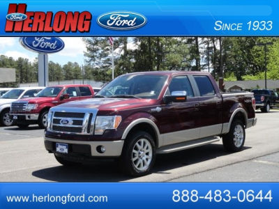 Buy 2010 Ford F150 King Ranch35,910,Crew Cab Pickup,Red,Tan,2166U ...