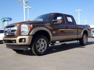 Buy 2011 Ford F250 Super Duty32,582,Crew Cab Pickup,Brown,Maroon ...