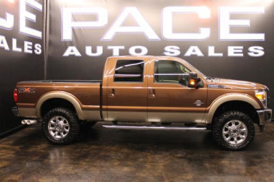 Buy 2011 Ford F250 Lariat43,000,Crew Cab Pickup,Bronze,Tan,B53057 ...
