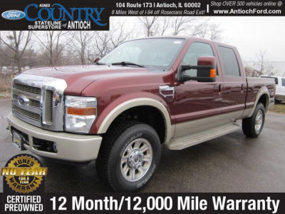 Buy 2008 Ford F250 King Ranch72,578,Crew Cab Pickup,Dark Copper ...
