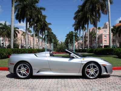 Buy 2006 Ferrari F430 Spider F19,952,Convertible,Argento Silver,Blue ...