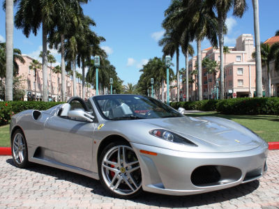 Buy 2006 Ferrari F430 Spider F19,952,Convertible,Argento Silver,Blue ...