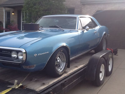 Buy 1968 Pontiac Firebird15,Coupe,Blue,Black,Gasoline,Manual,RWD