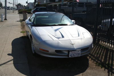 Buy 1996 Pontiac Firebird Base130,644,Coupe,Silver,4292 ...