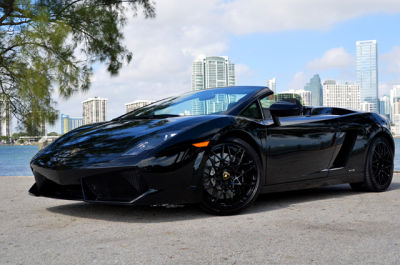Buy 2010 Lamborghini Gallardo LP560-43,828,Convertible,Black,Nero ...