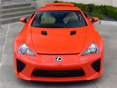Buy 2012 Lexus LFA BaseCoupe,Sunset Orange,Cream,74176 ...