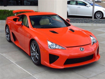 Buy 2012 Lexus LFA BaseCoupe,Sunset Orange,Cream,74176 ...